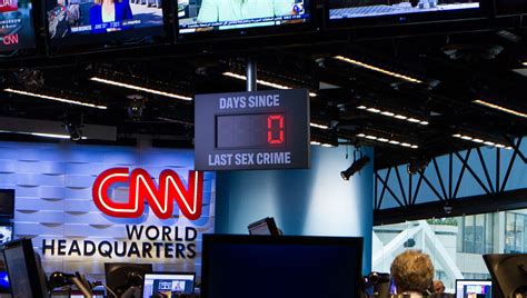 Cnn Quietly Resets Days Since An Employee Committed A Sex Crime