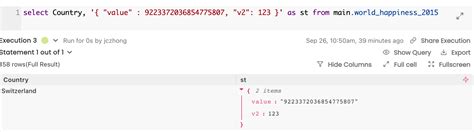 Fix Parse Big Nubmers In Json By Jczhong Pull Request Pinterest Querybook Github
