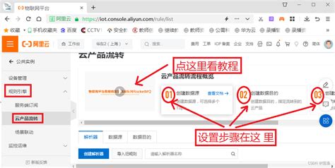 阿里物联网平台“云产品流转”设置方法（新版）云产品流转如何让app和esp8266实现消息轮转 Csdn博客