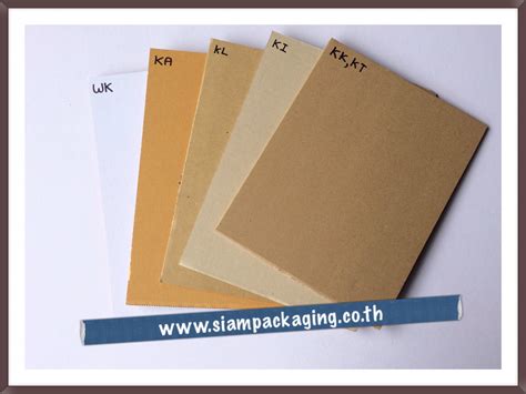 รับผลิตแผ่นกระดาษลูกฟูกตามไซด์ Siampackaging