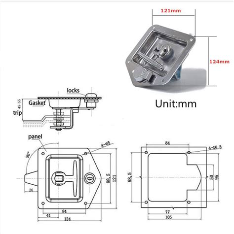 China Stainless Steel Toolbox Latch Locks Suppliers Manufacturers