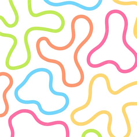 Premium Vector Trendy Abstract Wave Lines Seamless Pattern Colorful Seamless Pattern Abstract