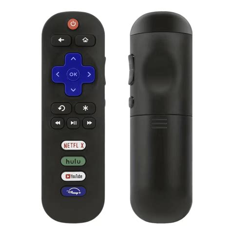 Replaced Remote Control Only For Roku TV Compatible For TCL Roku Hisense Roku Onn Roku Sharp
