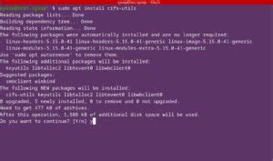 How To Mount An SMB Samba Share In Linux With Cifs Utils Format Swap Tech Tutorials
