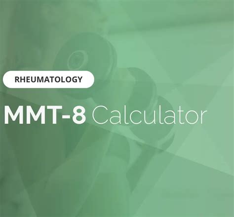 MMT Calculator RheumCalc