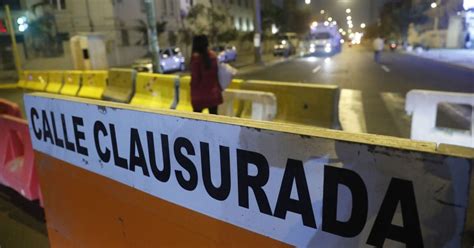 Linea 2 Del Metro De Lima Avenidas Y Calles Que Estarán Cerradas Por