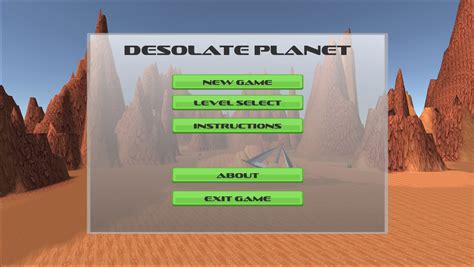 Desolate Planet By Squaredunicycle