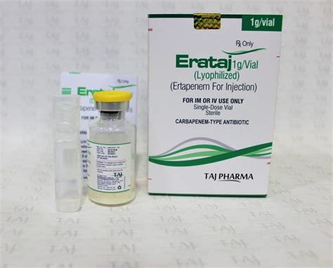 Ertapenem For Injection 1gm Manufacturers Pan India Supplier