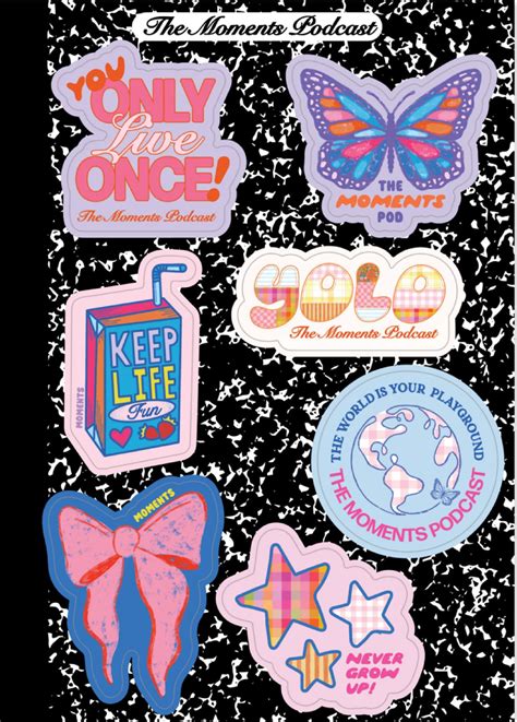 Youth Collection Sticker Pack Moments Podlexi Hidalgo