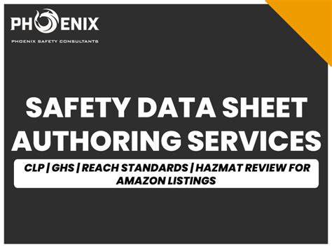 Safety Data Sheet Sds Or Msds For Amazon Hazmat Flagged Product Upwork