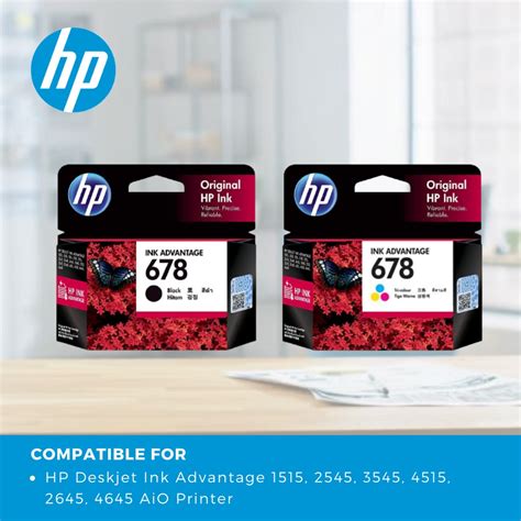 HP 678 Black Color Ink Cartridge Shopee Malaysia