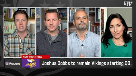 The Insiders Examining Vikings Decision To Keep Joshua Dobbs As Starting Qb