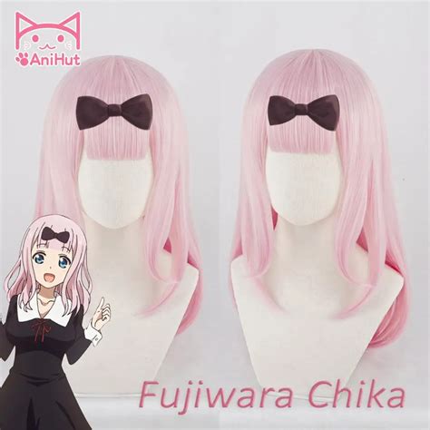 Anihut Fujiwara Chika Cosplay Wig Kaguya Sama Love Is War Kaguya Sama