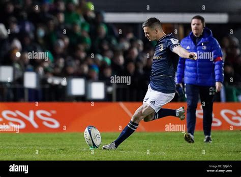 Leinsters Johnny Sexton Attempts A Conversion During The Heineken