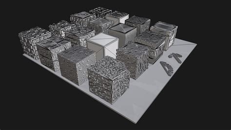 Artstation Cube Voxel Resources
