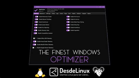 Optimizer Un Optimizador Libre Abierto Y Gratuito Para Windows