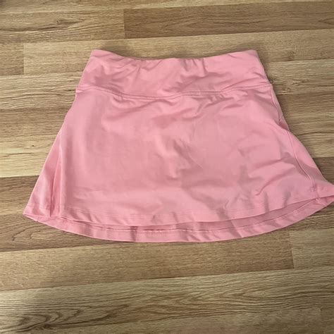 Pink Tennis Skirt With Built In Shorts Size S Barely Depop