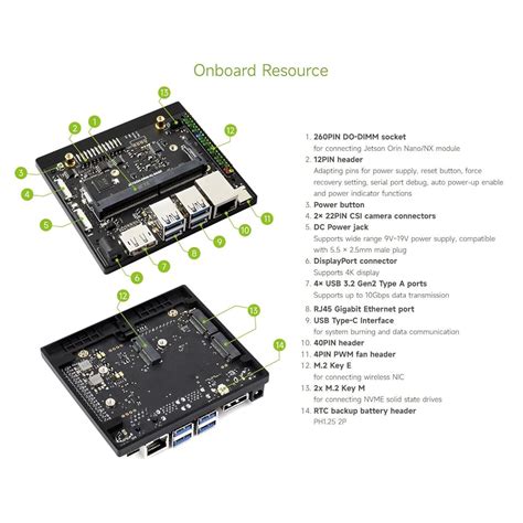 Waveshare Jetson Orin Nano Nx Ai Development Board Kosovo Ubuy