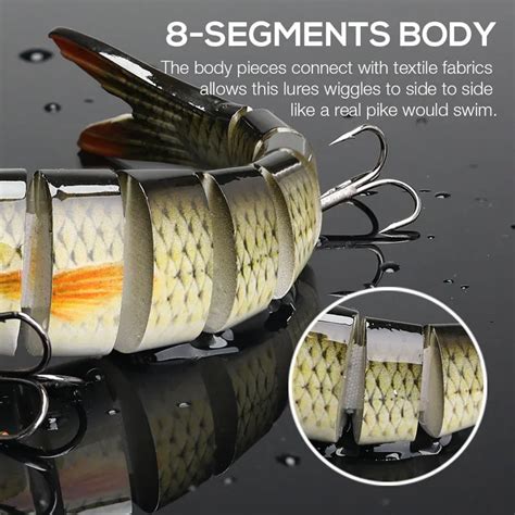 Multi Jointed Swimbait Artificial Fishing Lures