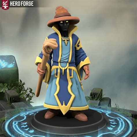 Black White And Red Mage Made In Heroforge Rfinalfantasy