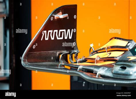 Spa Francorchamps Belgium 25th July 2024 Mclaren Mcl38 Front Wing