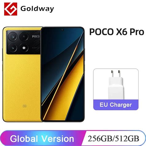 POCO X6 Pro 5G Celular Vers O Global MTK 8300 Ultra Octa Core 1 5K