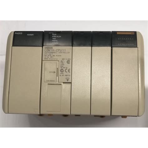 Used Original Omron Cqm1h Cpu11 Programmable Controller Set Shopee
