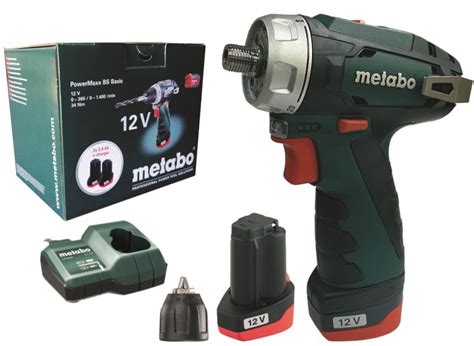 Аккумуляторная дрель-шуруповерт Metabo PowerMaxx BS Basic (600984000 ...