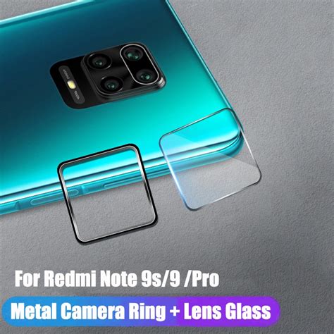 Lente Traseira Da Câmera Filme De Vidro Temperado Para Xiaomi Redmi