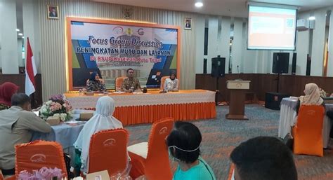Tingkatkan Layanan Mutu Dan Layanan RSUD Kardinah Tegal Gelar FGD