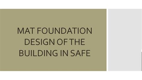 Foundation Design Project Assignment For Skyfi Labs Online Course
