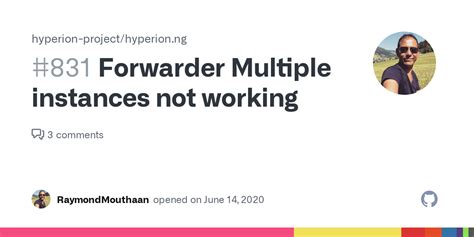 Forwarder Multiple Instances Not Working Issue Hyperion