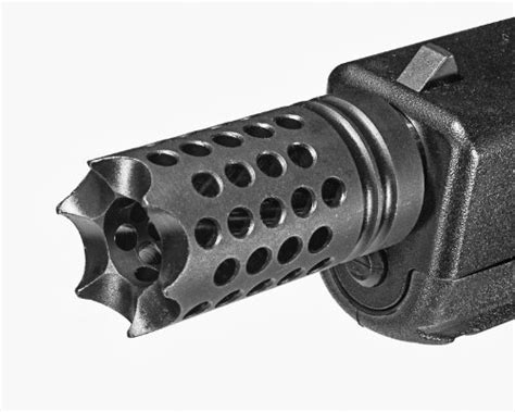 Buy Razor Pistol Carbine Muzzle Brake For Threaded Glock Factory