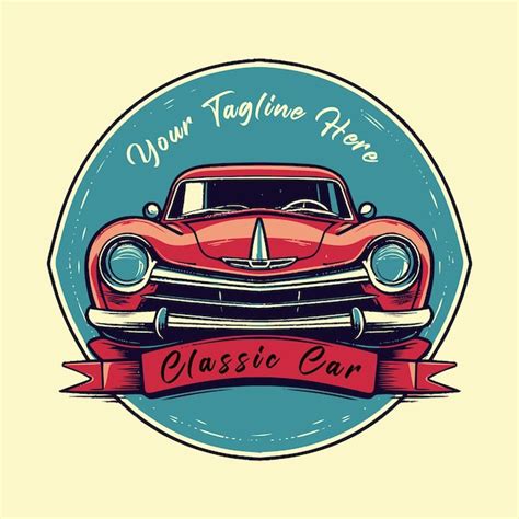 Premium Vector Vintage Classic Car Logo