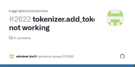 tokenizer add tokens not working · issue 2622 · huggingface