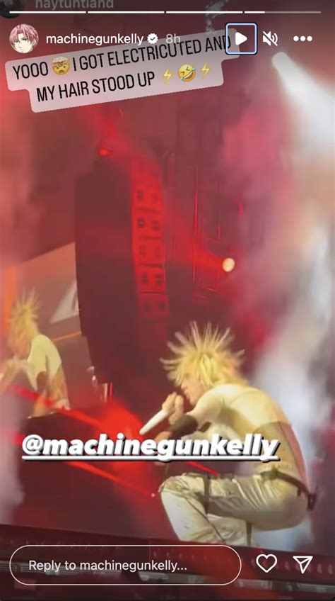 Machine Gun Kelly Says He Was Electrocuted During Super Bowl Party