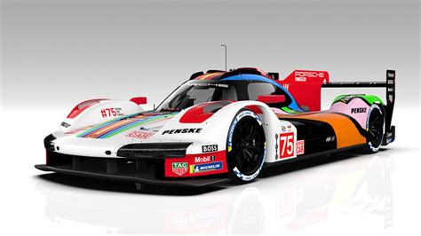 The Porsche S Special Livery For The Hours Of Le Off