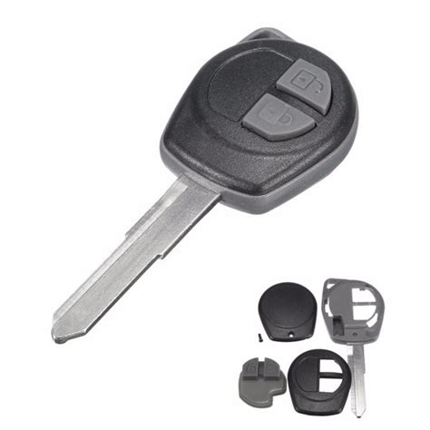 Car Button Remote Key Fob Case Shell Uncut Blade Voor Suzuki Vauxhall Agila Dennisdeal