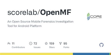 GitHub Scorelab OpenMF An Open Source Mobile Forensics Investigation