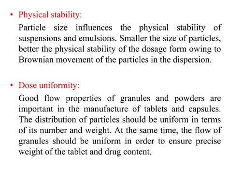 Micromeritics 1 Physical Pharmacy PPT