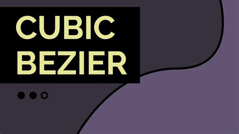 Using Css Cubic Bezier Animations For Page Transitions Youtube