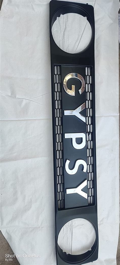 Buy Front Grill For Maruti Suzuki Gypsy King Black Crome