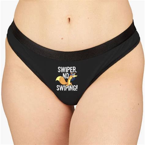 Dora The Explorer Swiper No Swiping Fox Thong Customon Customon