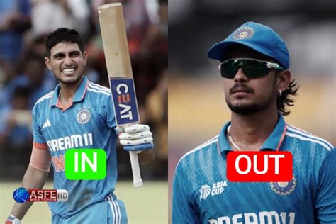 World Cup Pak Vs Ind Shubman Gill To Replace Ishan Kishan Asfe World Tv
