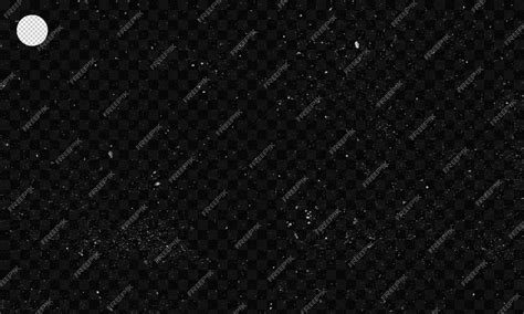 透明な背景に粒子のほこり プレミアムpsdファイル