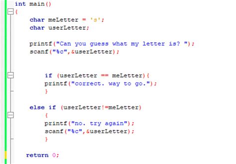 solved i have to write a code for a letter guessing game in c i