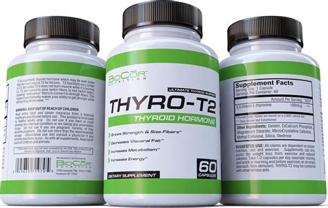 Biocor Nutrition Thyro T2 Thyroid Stimulant Fat Burner Metabolism