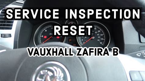 Vauxhall Zafira Service Light Reset YouTube