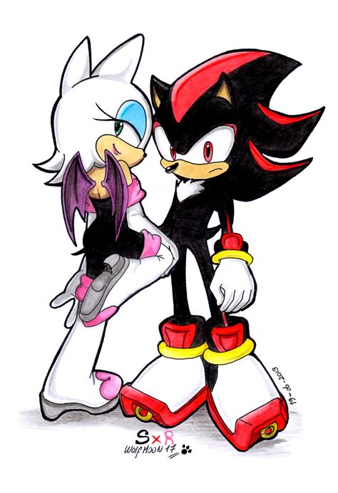 Shadow And Rouge 02 By Wolfmoon17 On Deviantart