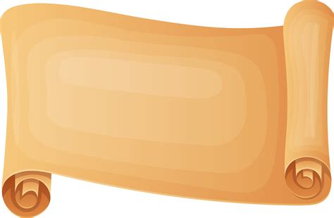 Old Scroll Clipart PNG